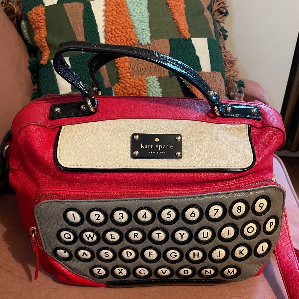 Kate Spade Typewriter Bag All Typed Up Clyde - Gem